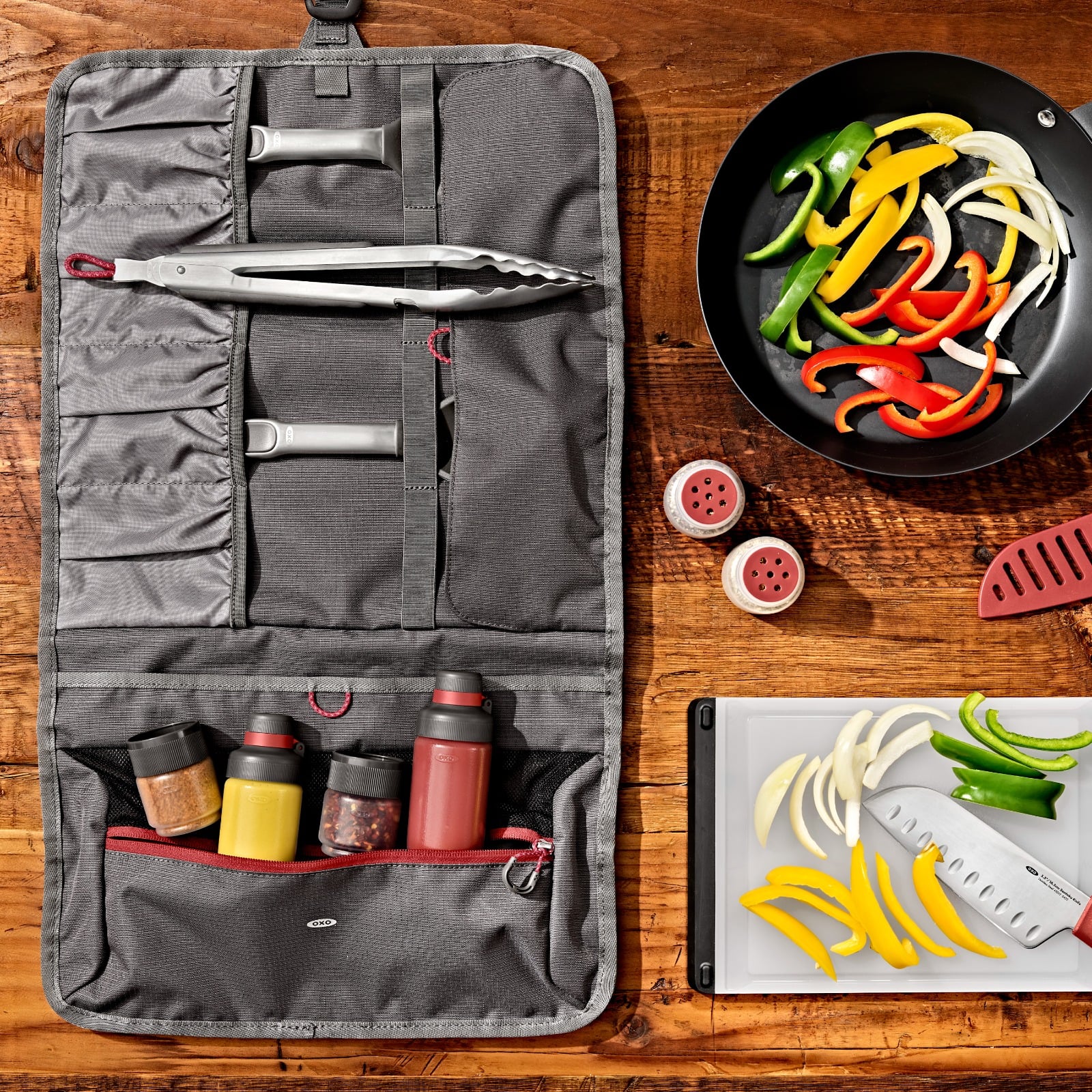 Outdoor Camp Kitchen Tool Roll