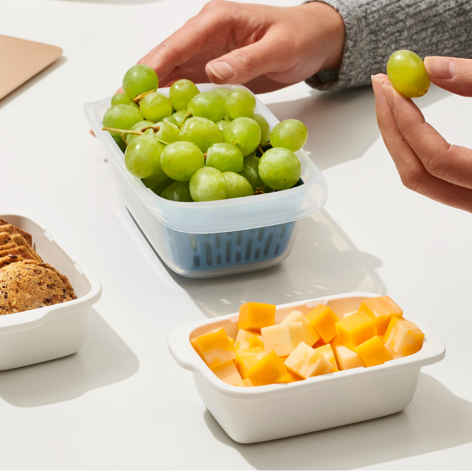 Prep & Go Container with Colander