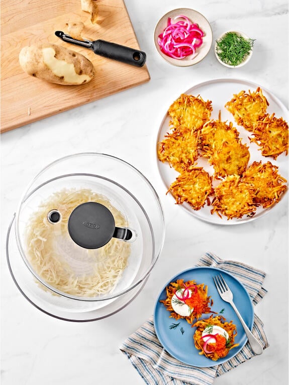 Host Hanukkah Right with a Latke Topping Bar